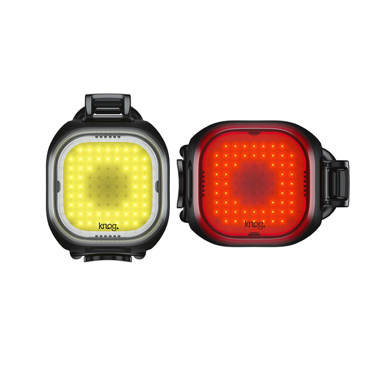 Knog Blinder Mini Square Lyssett | Sykkelkomponenter.no