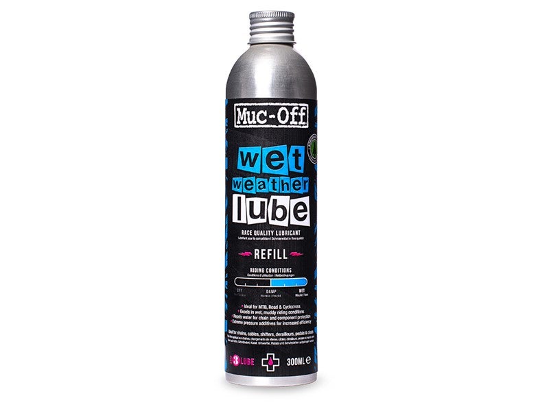 Muc-Off Wet Lube 300ml Refill Kjedeolje | Sykkelkomponenter.no